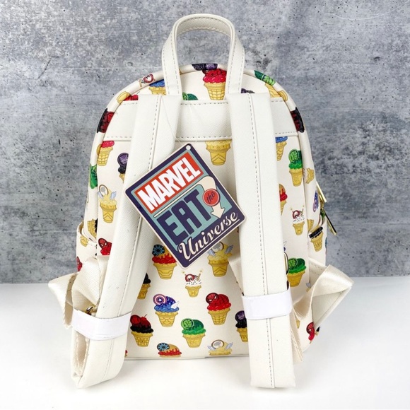 Marvel | Bags | Nwt Marvel Ice Cream Cones Backpack With Cardholder Set ...